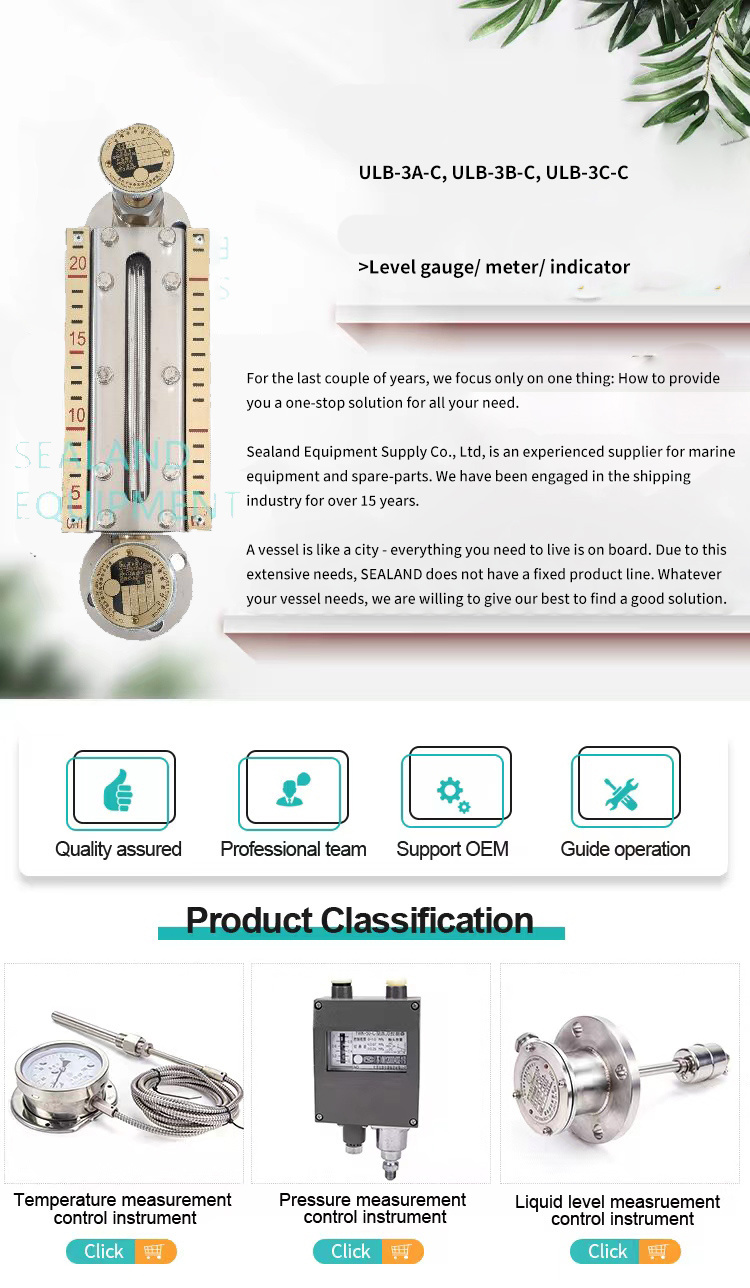 Transformer Oil Transparent Reflex Liquid Indicator Sight Glass Level Gauge