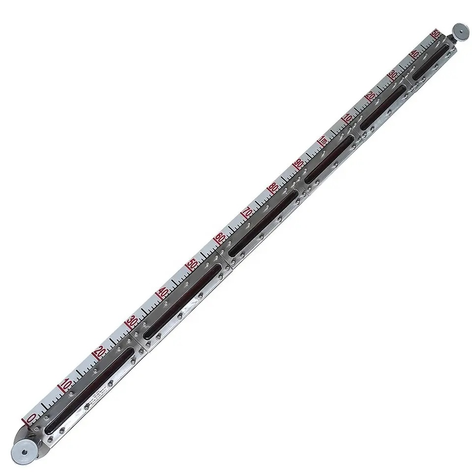 Transformer Oil Transparent Reflex Liquid Indicator Sight Glass Level Gauge